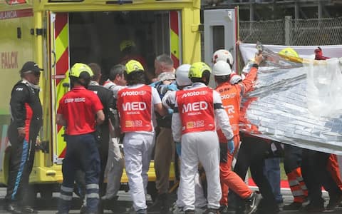 MotoGP, l'incidente di oggi Alex Marquez-Acosta a Barcellona. FOTO ...