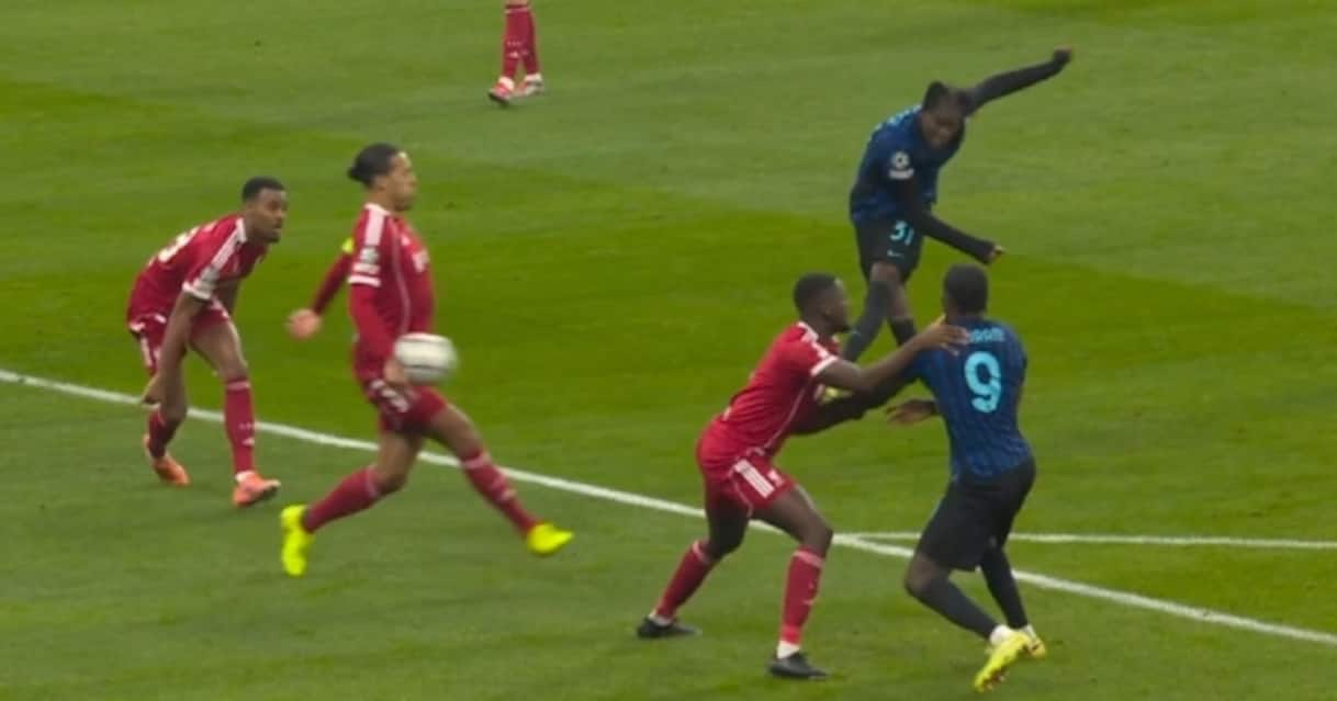 C'era un rigore per l'Inter? L'analisi sul mano di Van Dijk. VIDEO ...