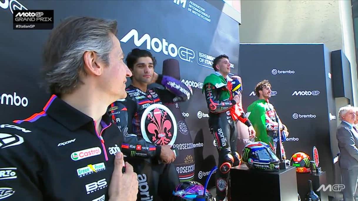 Mugello, la festa italiana sul podio con Bez e Pecco | Video Sky Sport