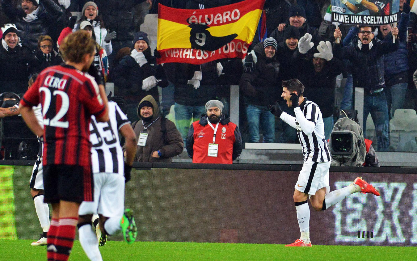 Morata, chi erano i giocatori del Milan che affrontò con la Juve nel ...
