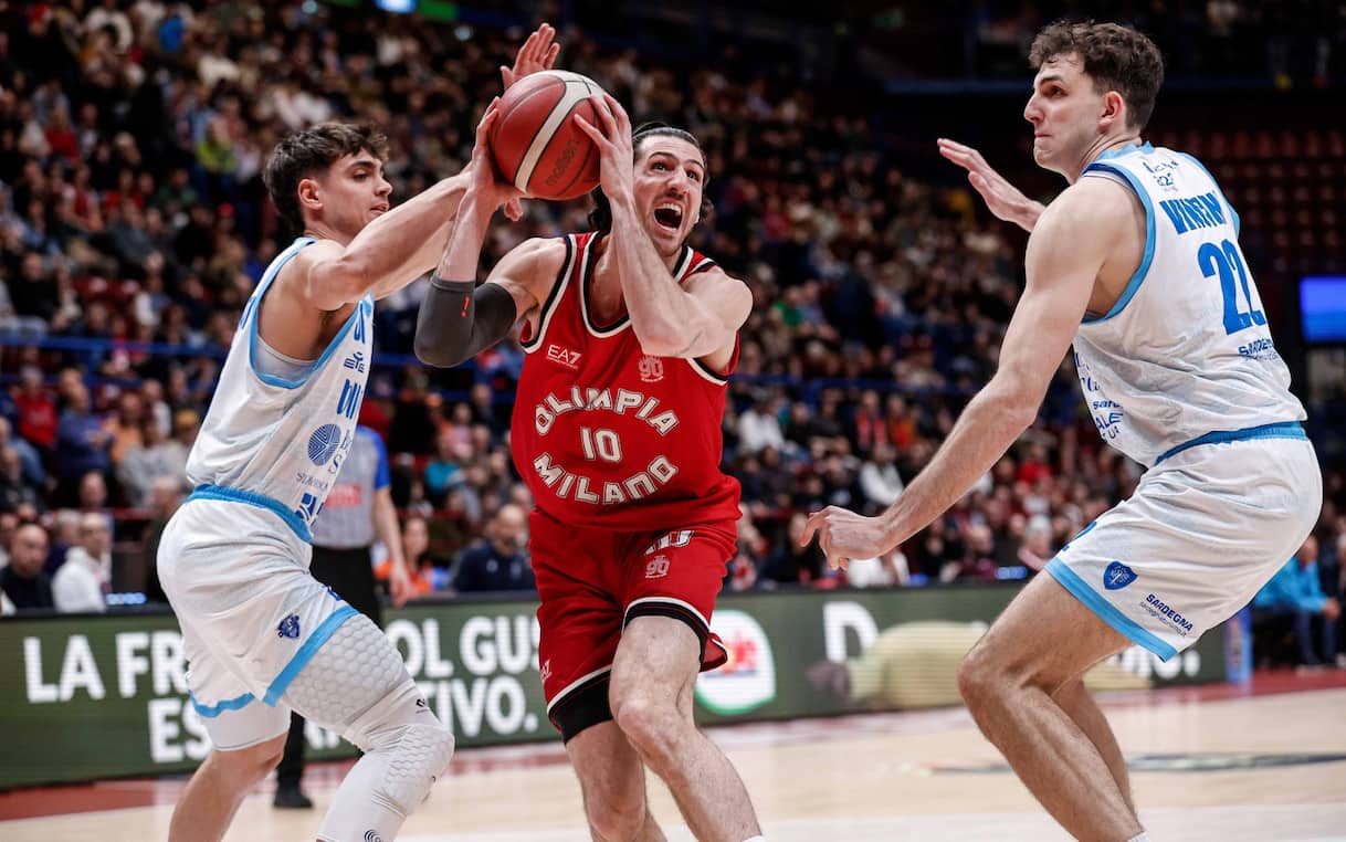 Serie A Basket, Festa completa per l'Olimpia Milano: Sassari va ko al ...