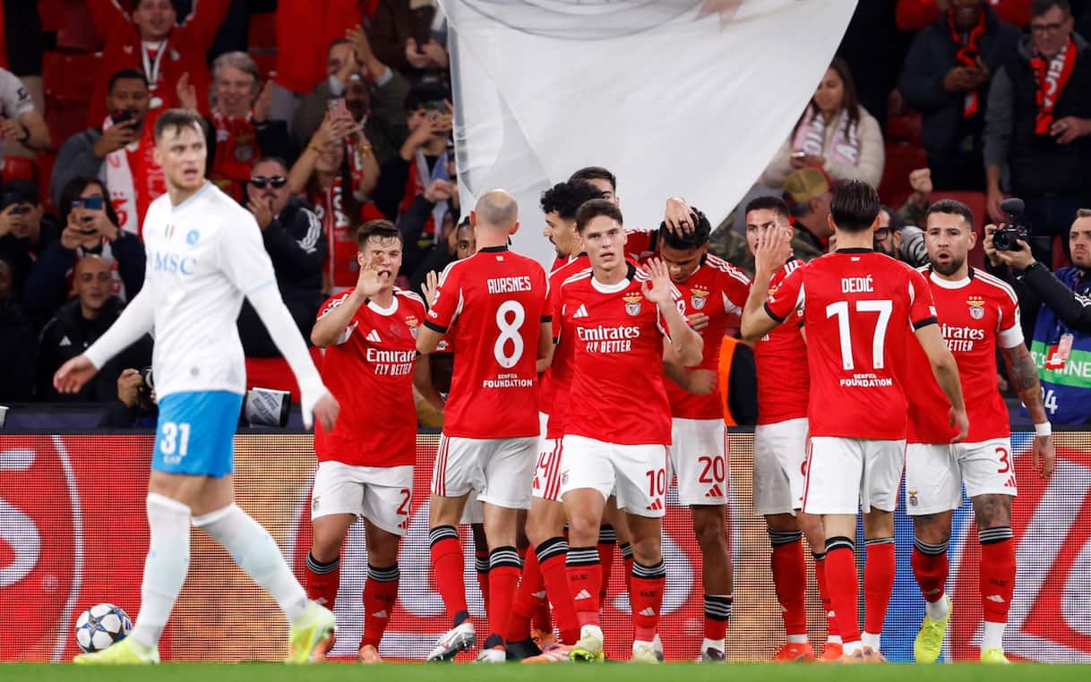 Benfica Napoli 2-0, gol e highlights: decidono Rios e Barreiro | Sky Sport