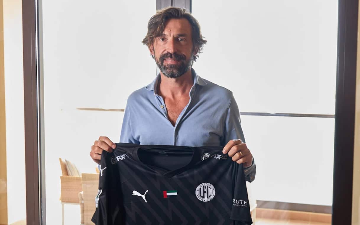 Andrea Pirlo nuovo allenatore del Dubai United negli Emirati Arabi ...