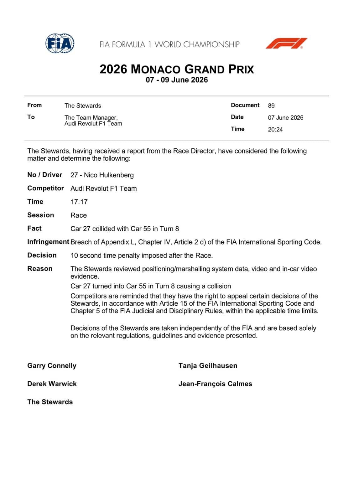 F1, GP Monaco 2026: diretta live gara | Sky Sport