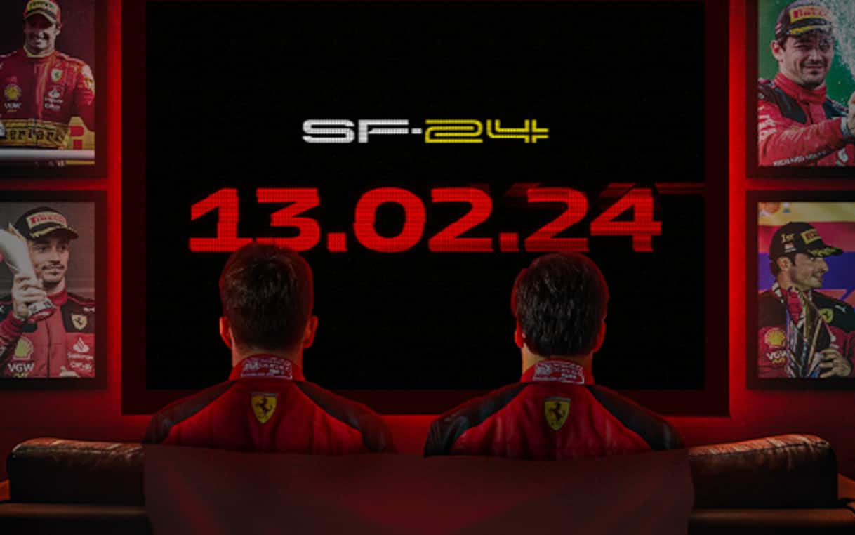 Ferrari fire-up, ascolta il motore della SF-24. VIDEO | Sky Sport
