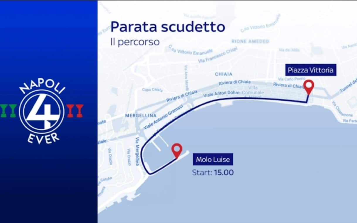 Napoli, quando la festa scudetto? Data, orario e percorso della parata ...