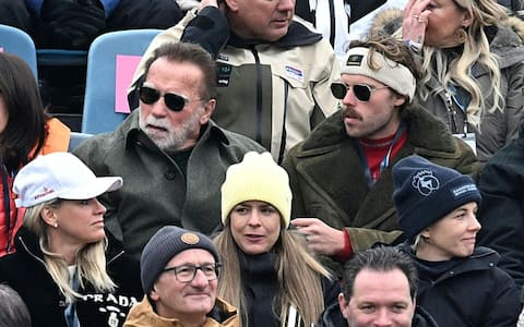 Arnold Schwarzenegger, Ibrahimovic e Vettel: i vip a Kitzbuehel per lo ...