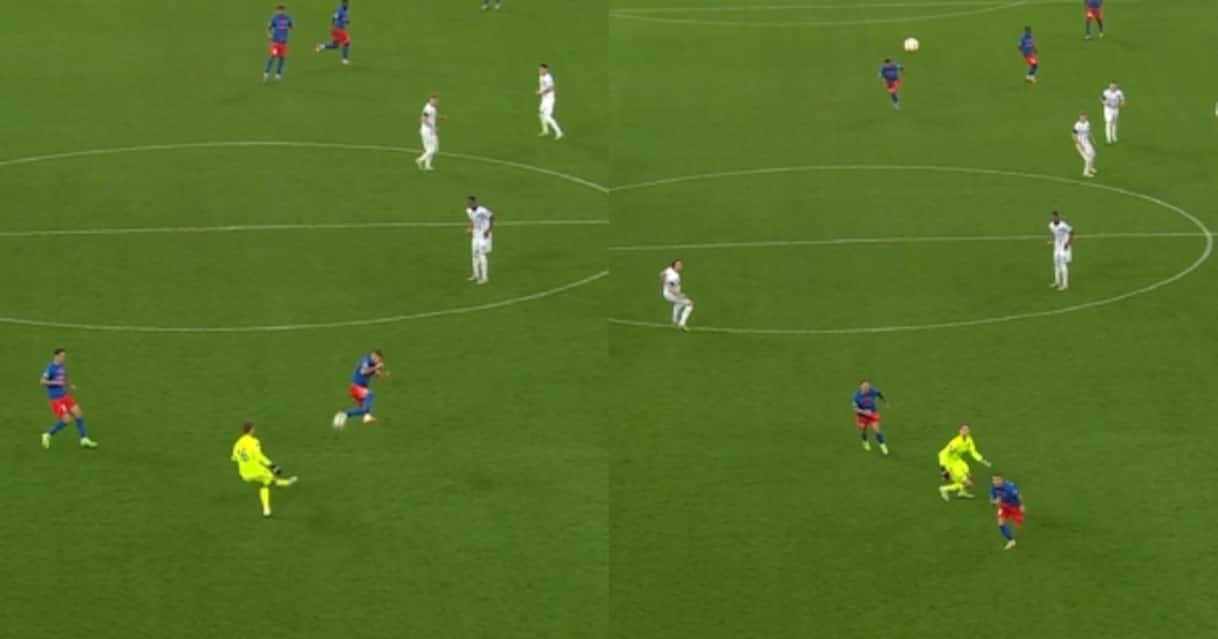 Steaua Bucarest, il clamoroso gol di Birligea contro il Midtjylland ...