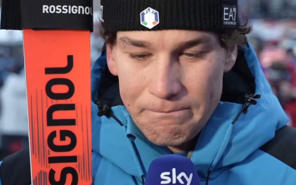 Franzoni dopo il 3° posto nel Super G in Val Gardena: 'Podio dedicato a ...