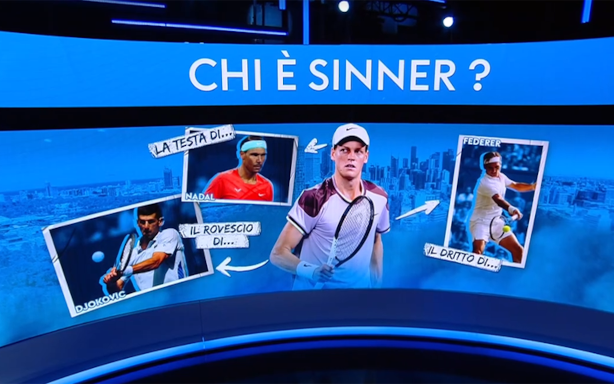 Bertolucci: 'Sinner ha la testa di Nadal, il dritto di Federer e il ...