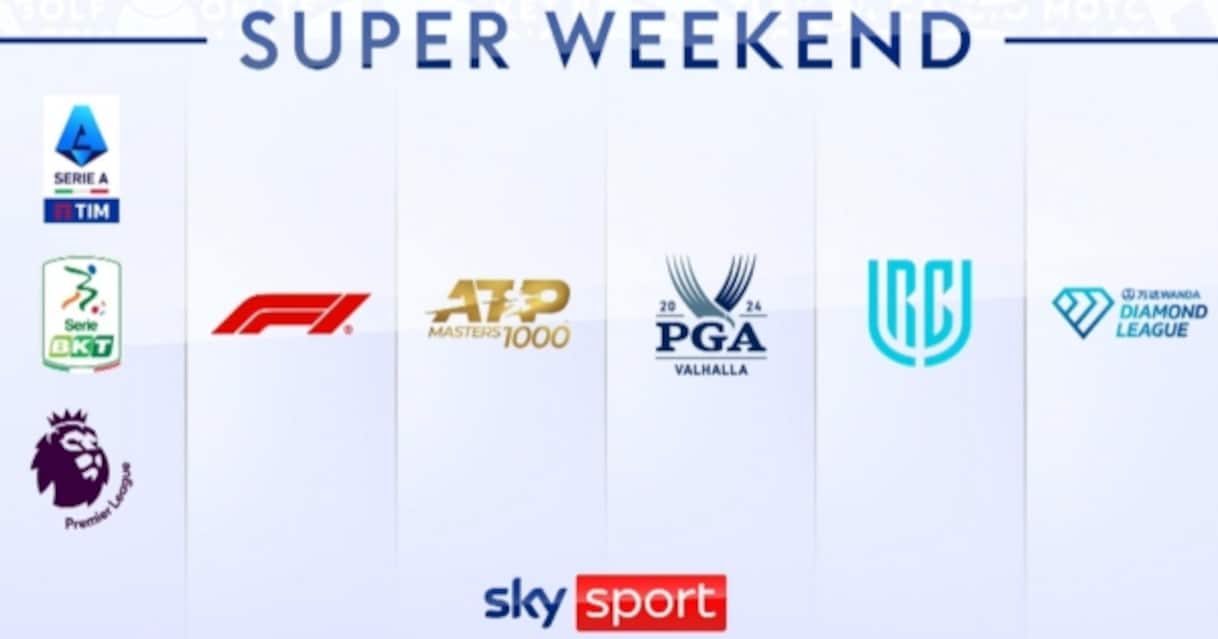 Programmazione Sky Sport, tutti gli eventi del weekend 17-19 maggio ...