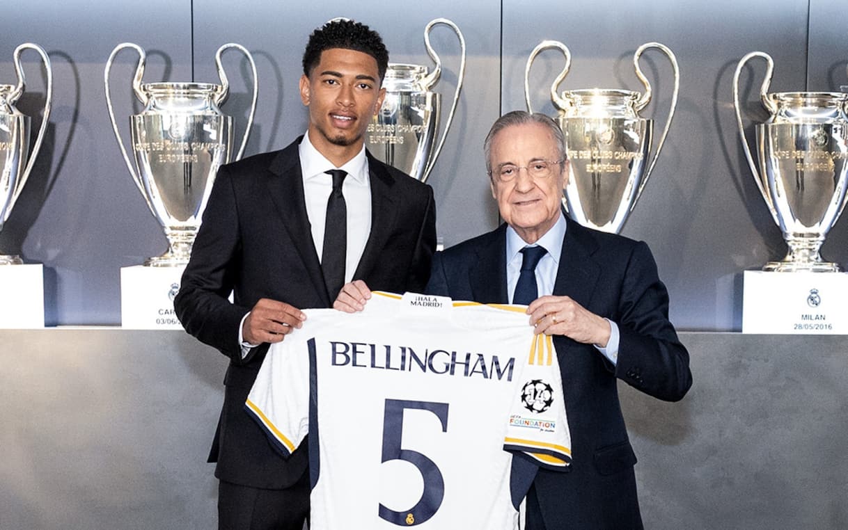 Real Madrid, Bellingham e gli acquisti più costosi del calciomercato ...