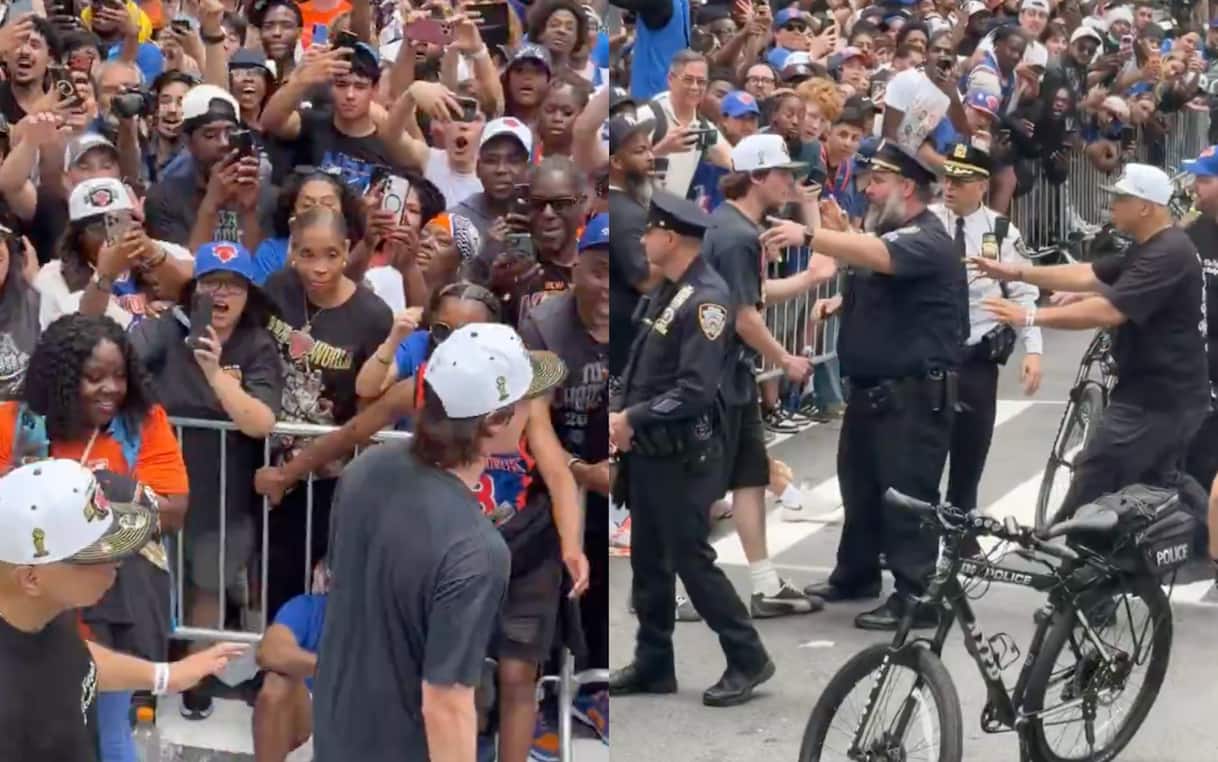 NBA, Kolek alla parata dei Knicks: la polizia lo ferma scambiandolo per ...