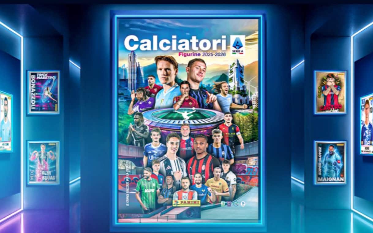 Calciatori Panini 2025 2026, nuove figurine e l'album: la presentazione ...