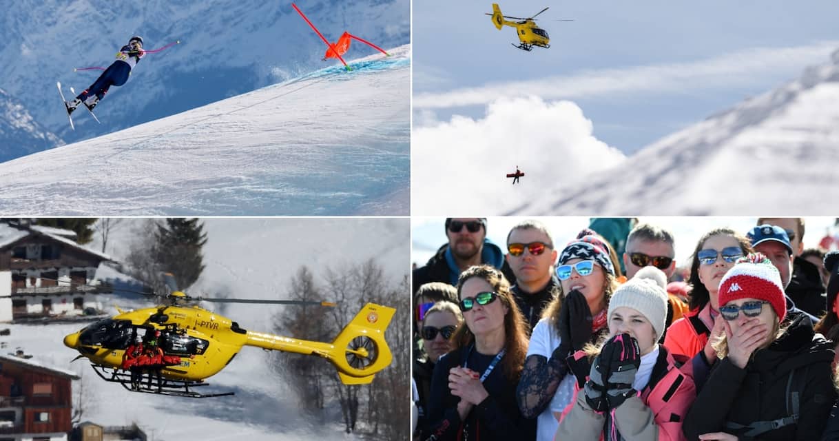 Lindsey Vonn, caduta e condizioni dopo infortunio alle Olimpiadi. FOTO ...