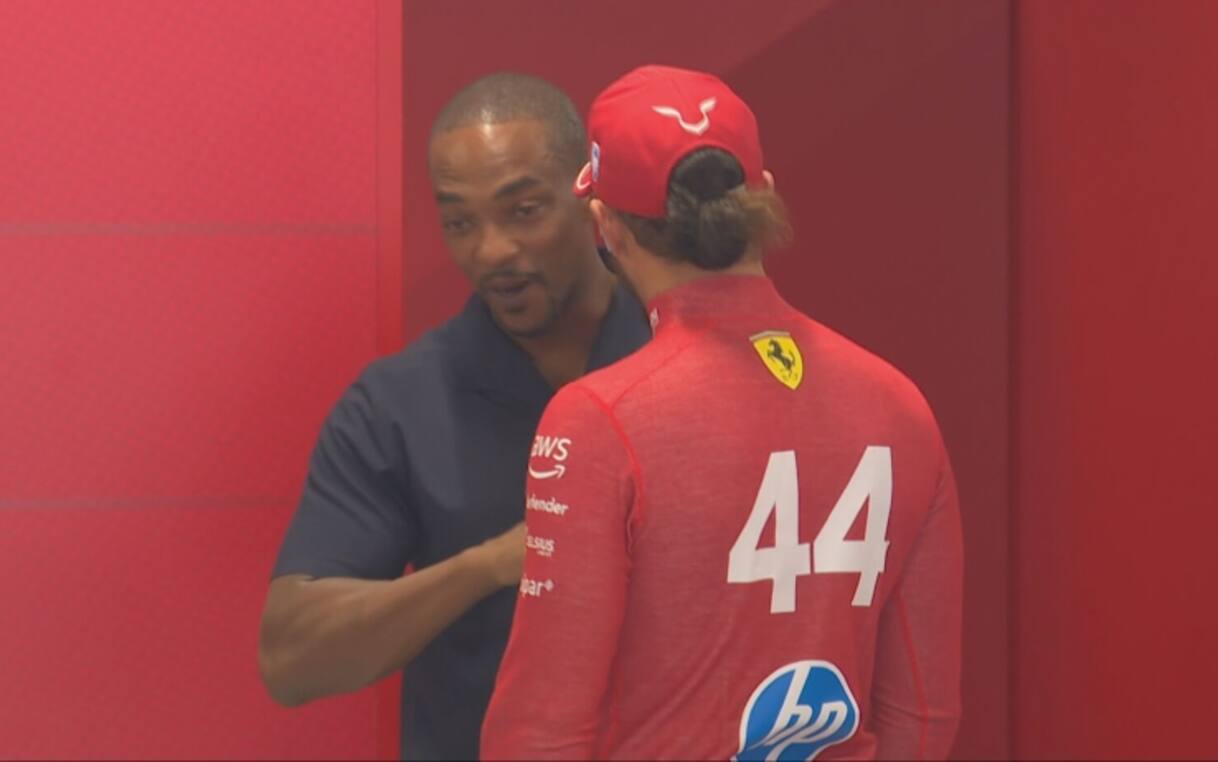 F1, quando due supereroi s'incontrano: Hamilton e Capitan America al ...