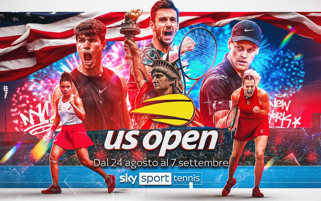 US Open 2025, dove vedere il torneo del Grande Slam in tv e streaming ...