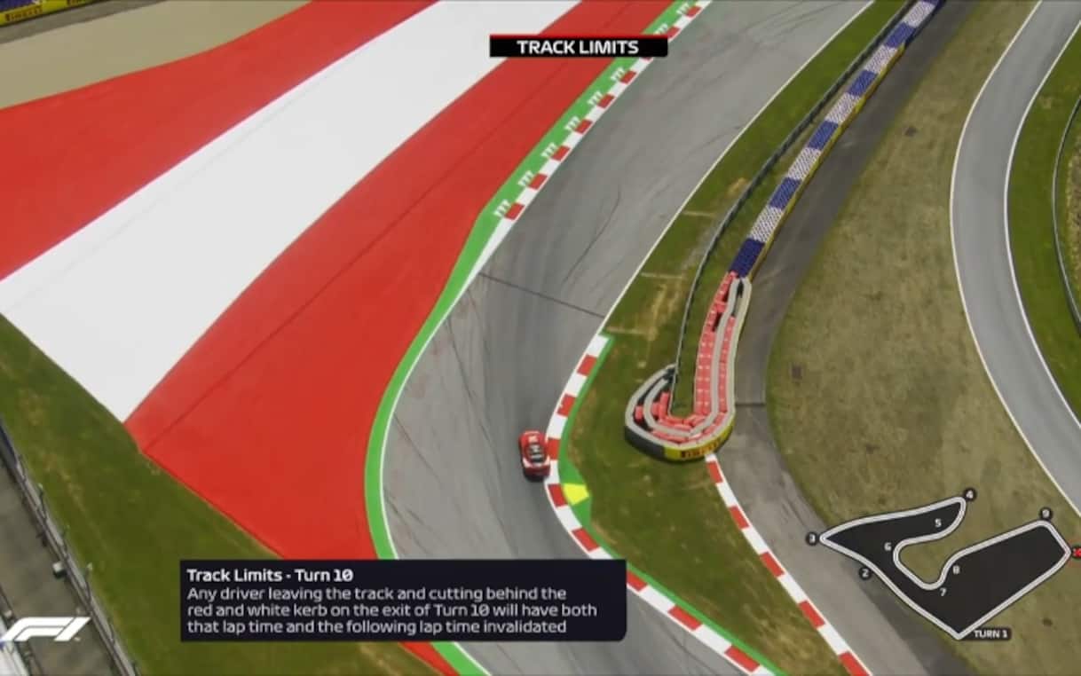 Formula 1, occhio ai track limits: cosa non fare al GP d'Austria. VIDEO ...