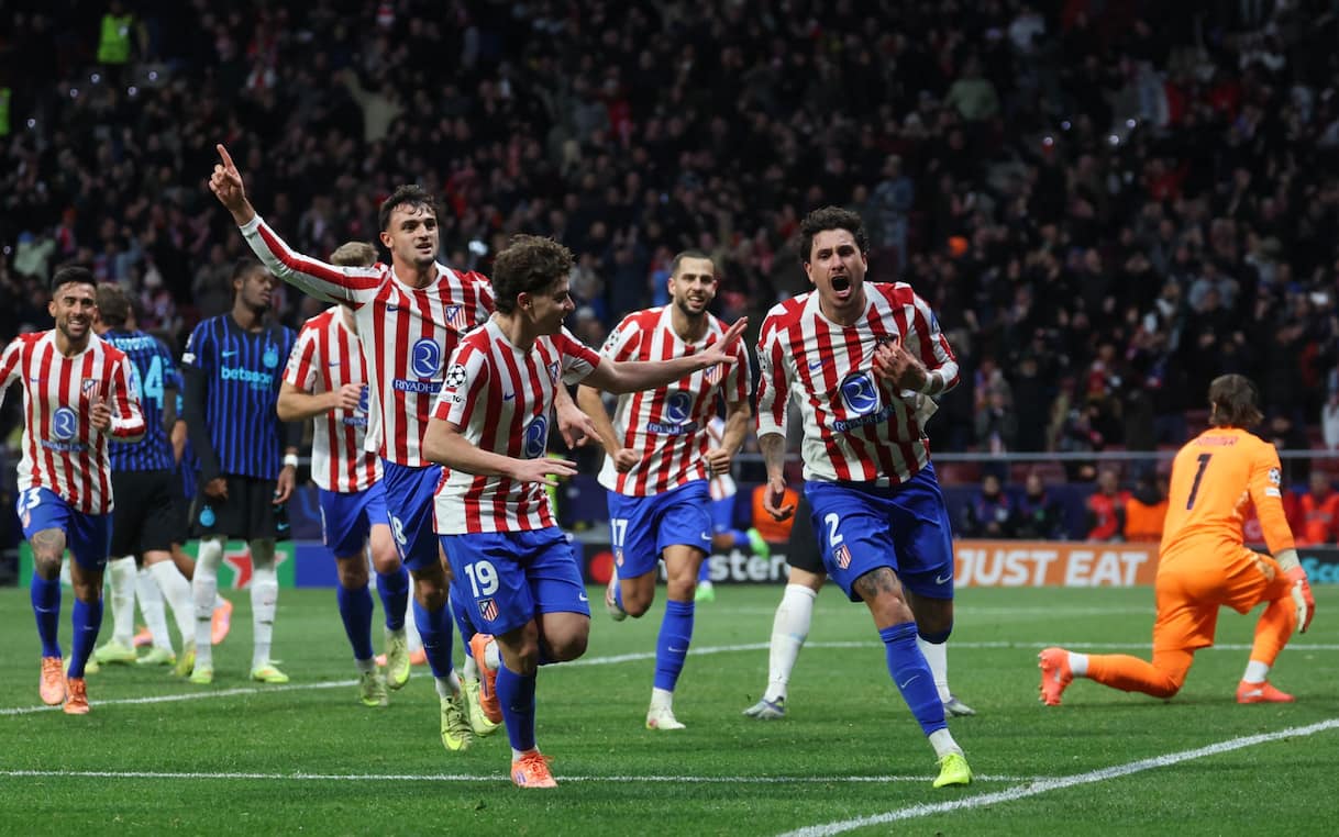 Atletico Madrid-Inter 2-1, le pagelle della partita di Champions League ...