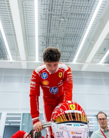 Ferrari F1 2026, Leclerc prova il sedile della nuova monoposto SF-26 ...