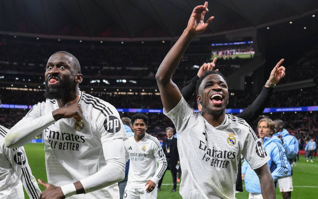 Atletico Madrid Real Madrid, Mbappé, Vinicius, Rudiger, Ceballos ...
