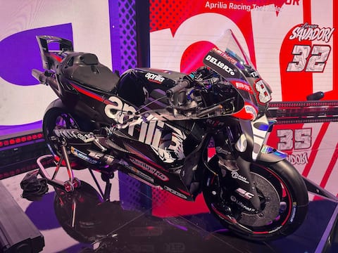 Aprilia in MotoGP 2026, la nuova moto di Martin e Bezzecchi. FOTO | Sky ...