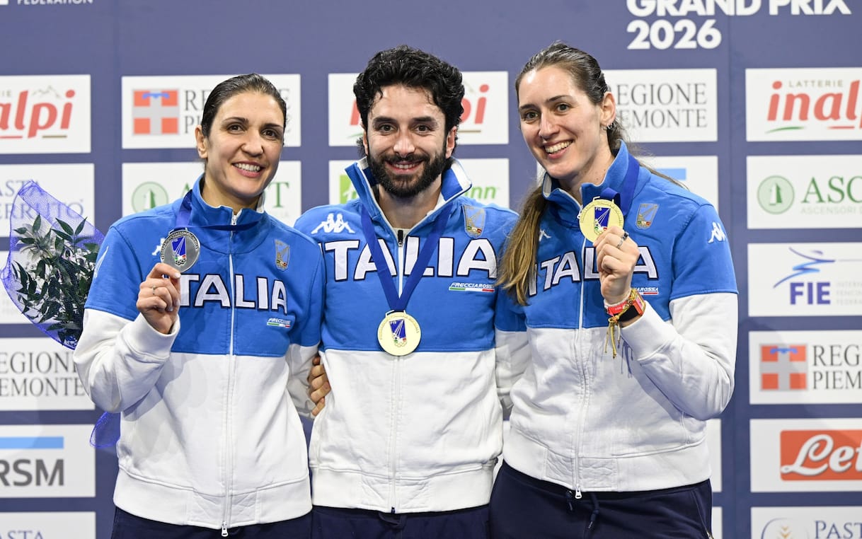 Fioretto, doppio oro azzurro con Batini e Bianchi. Errigo completa la ...