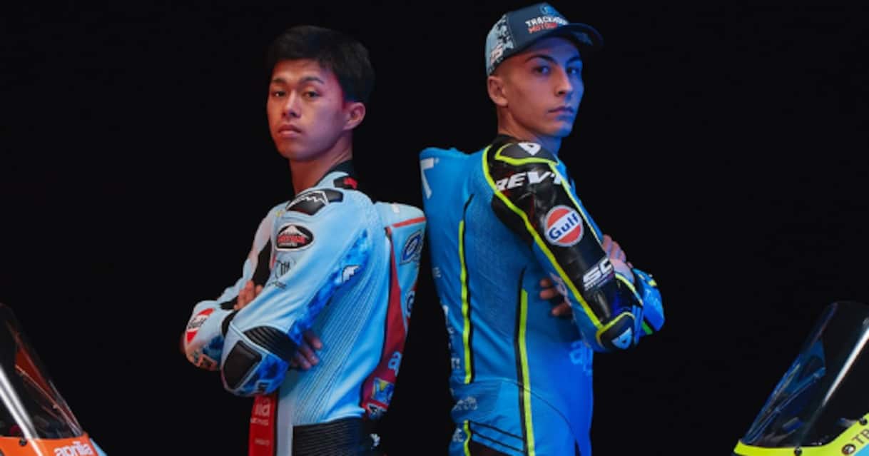 Aprilia Trackhouse MotoGp 2026, le nuove moto di Fernandez e Ogura ...