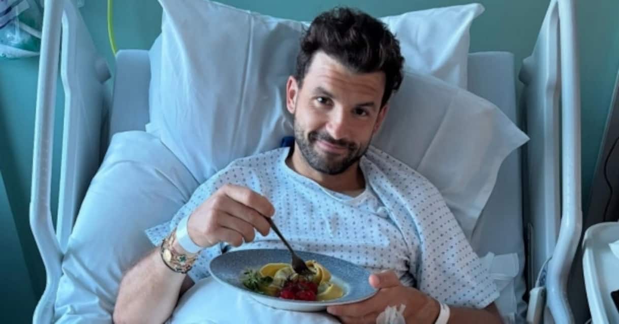 Infortunio Dimitrov a Wimbledon contro Sinner: la foto dopo l ...