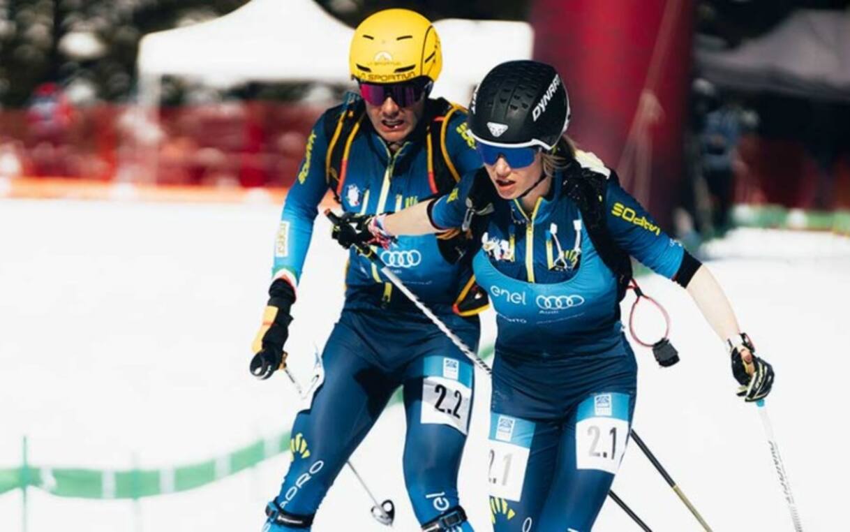 Sci alpinismo, De Silvestro-Boscacci secondi nella staffetta mista di ...
