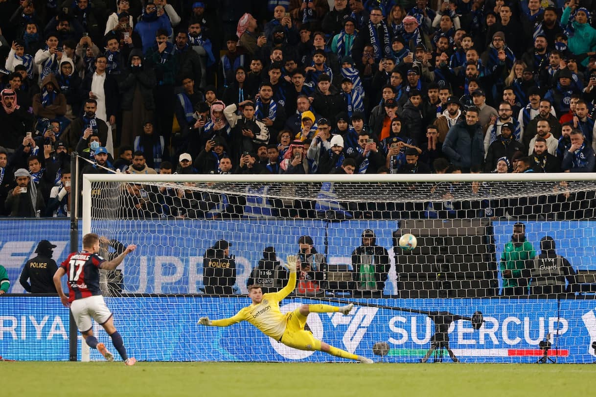 Bologna-Inter 1-1 (4-3 dcr): Immobile decide ai rigori, rossoblù in ...