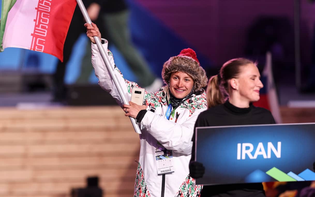 Samaneh Baher lotta sugli sci per la libertà in Iran | Sky Sport