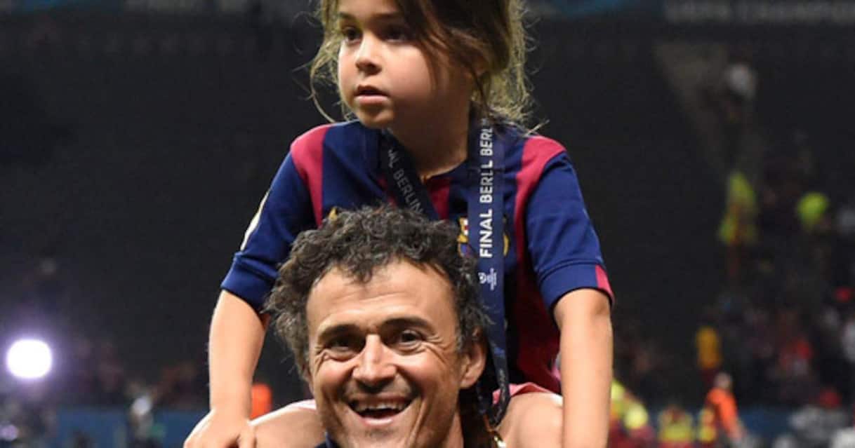 Luis Enrique e la figlia Xana: 'Con lei ho vissuto 9 anni meravigliosi ...