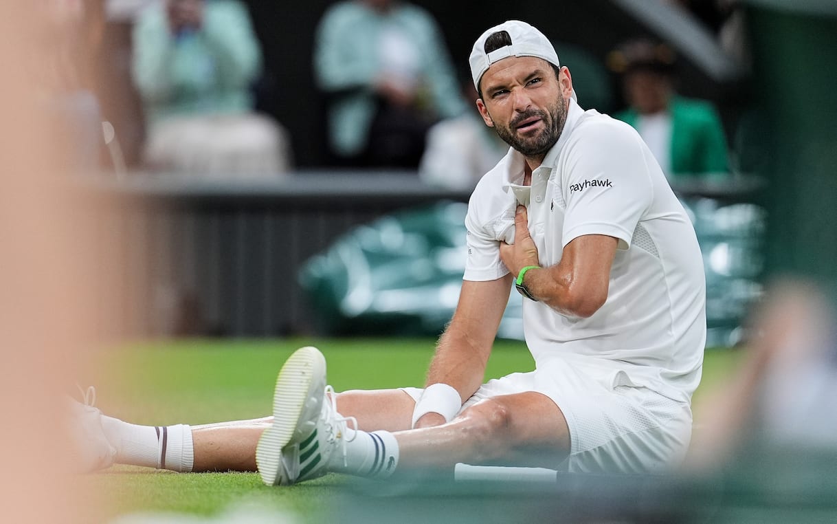 Wimbledon, Dimitrov: infortunio e ritiro. Cosa è successo oggi contro ...
