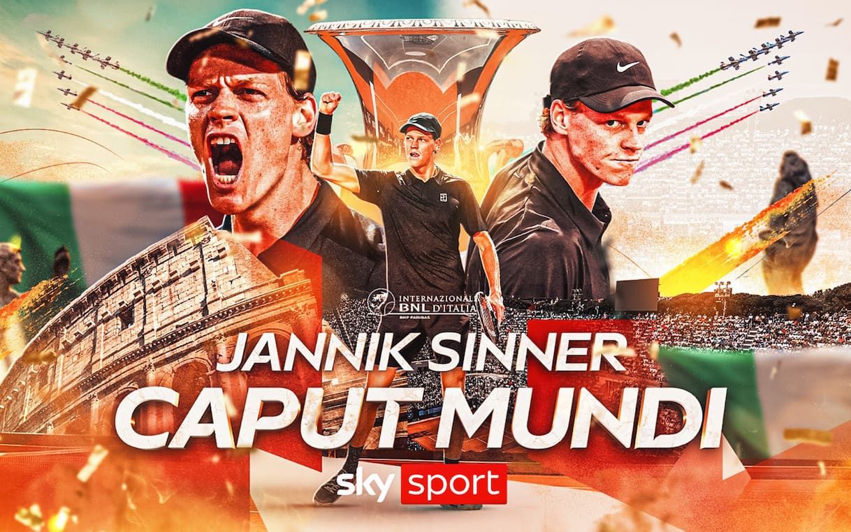 Sinner trionfa agli Internazionali d'Italia: Ruud battuto 6-4, 6-3 ...