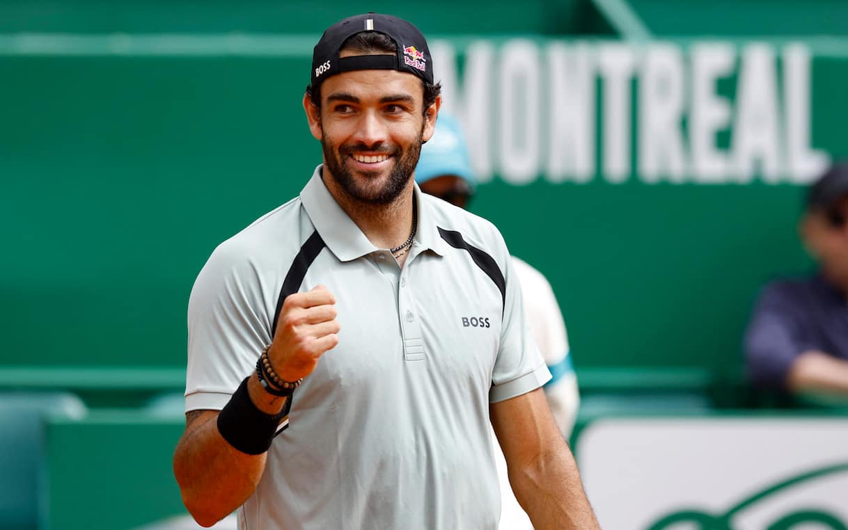 Berrettini agli ottavi all'Atp Monte-Carlo 2026: Medvedev battuto 6-0 ...