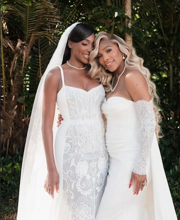 Venus Williams sposa Andrea Preti, la sorella Serena le regala uno ...