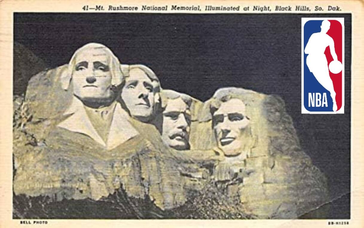 NBA, il 'Mount Rushmore' di ogni squadra, con le 4 star più forti dal ...