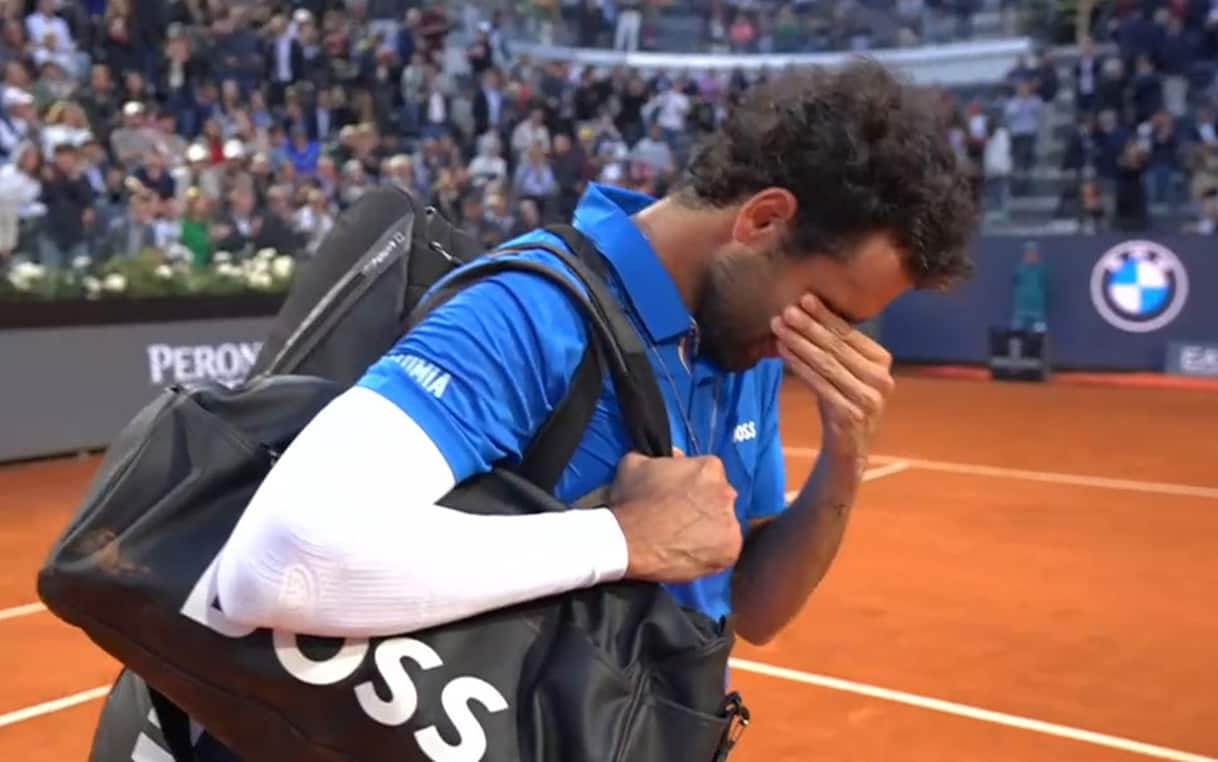 Berrettini si ritira dall'Atp Roma, Ruud va agli ottavi | Sky Sport
