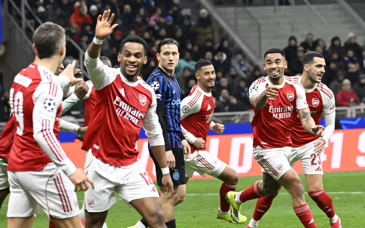 Inter Arsenal 1-3, gol e highlights: a segno Gabriel Jesus, Gyokeres e ...