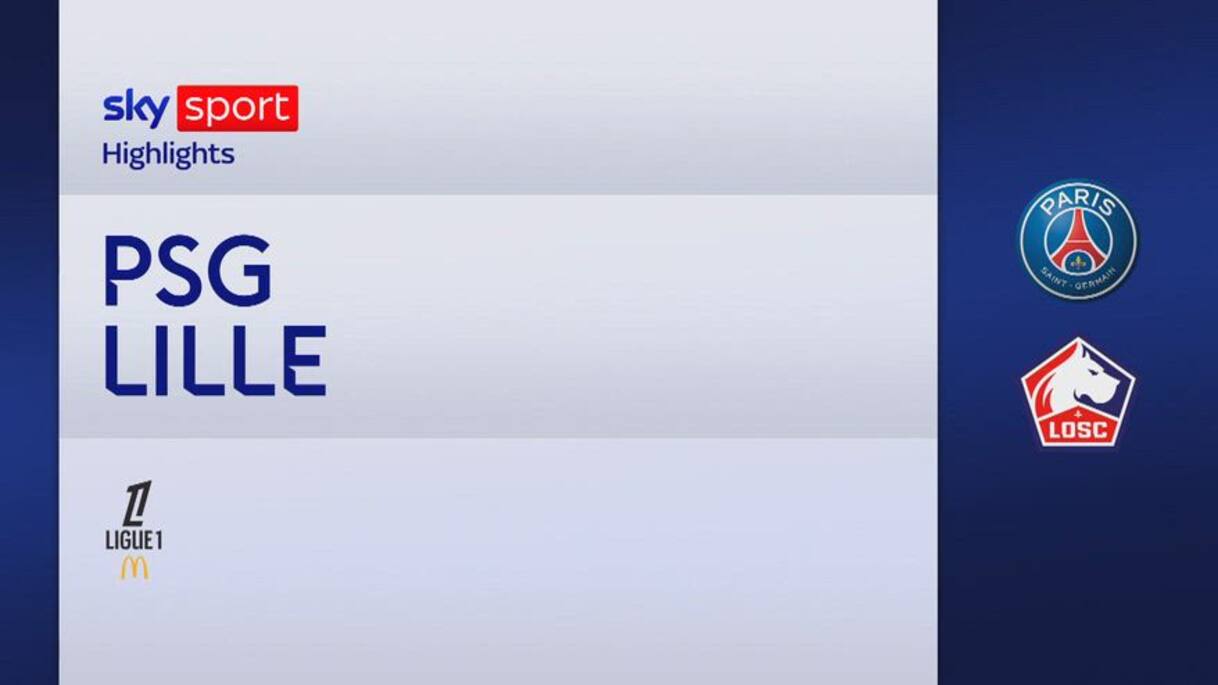 VIDEO. Psg-Lille 3-0: gol e highlights