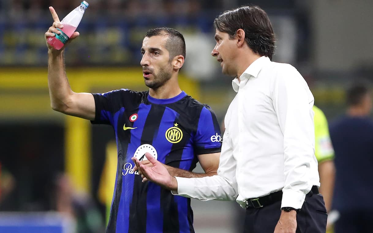 Mkhitaryan talismano dell'Inter, per Inzaghi è insostituibile | Sky Sport