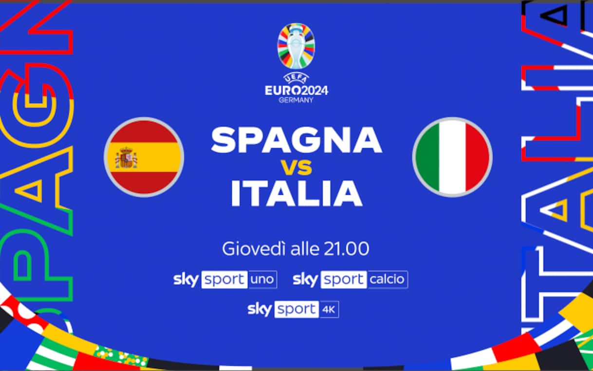 Italia Spagna in tv e streaming: dove vedere la partita di Euro 2024 ...